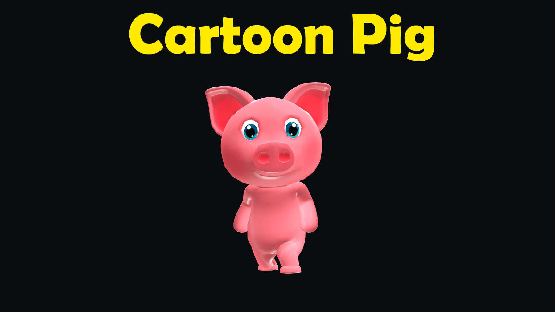 ArtStation - Cartoon Pig Animated | Game Assets