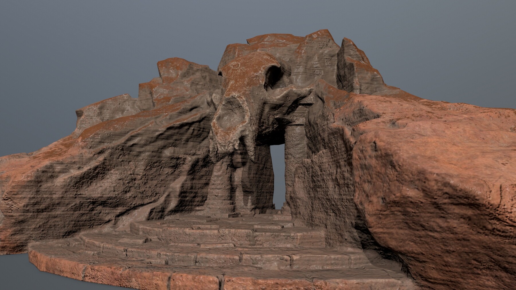 ArtStation - Skull Gate 7 | Game Assets