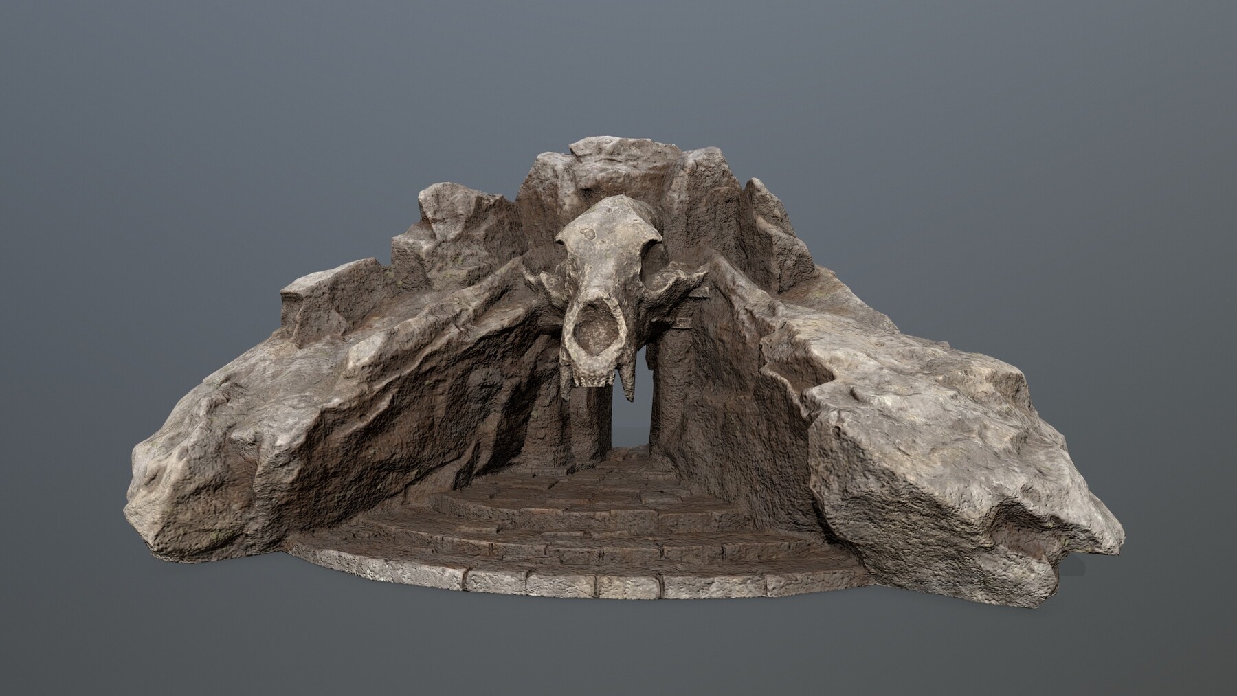 ArtStation - Skull Gate 8 | Game Assets