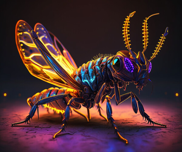 ArtStation - lights and bugs | Artworks