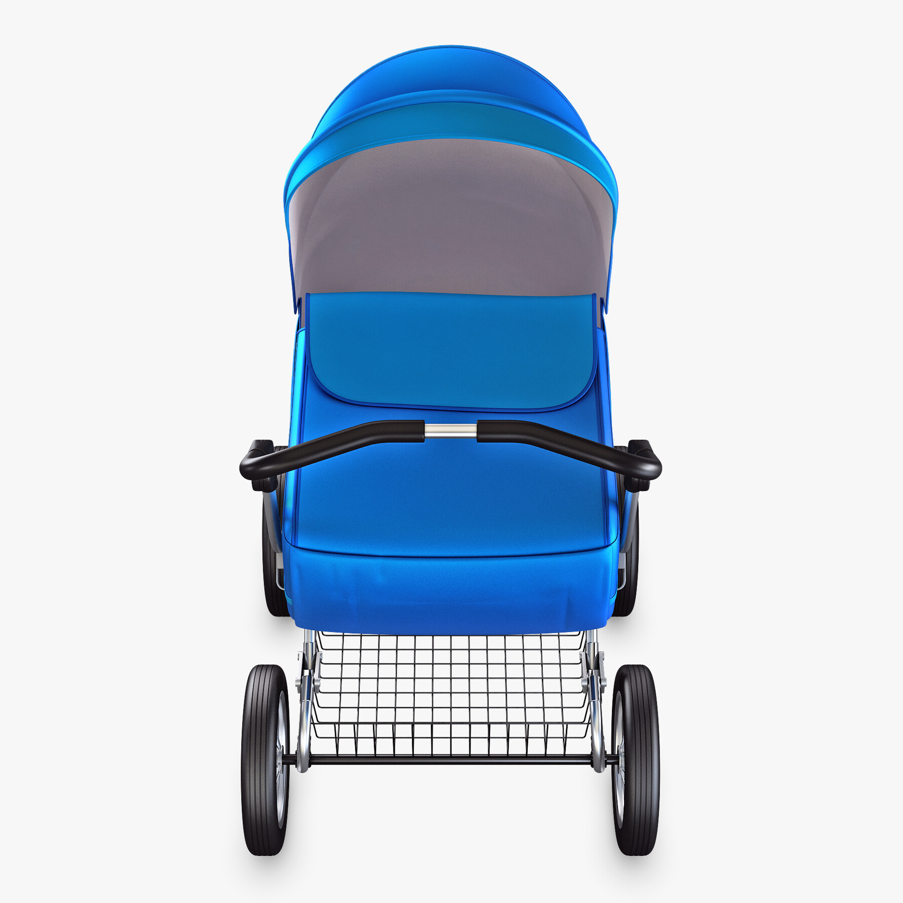 ArtStation - Baby Stroller Blue v 1 | Resources