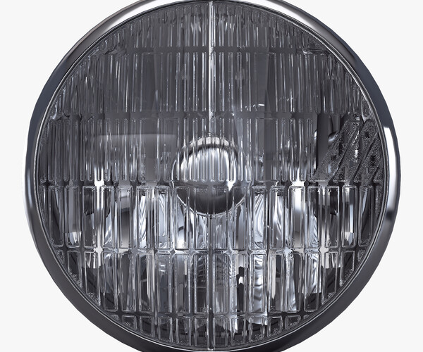 ArtStation - Classic Round Headlight v 1 | Resources