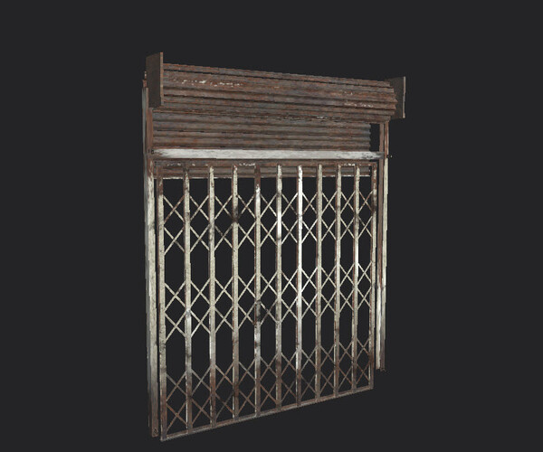 ArtStation - Shops And Shutter | Resources