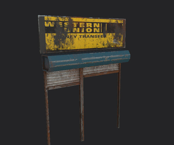 ArtStation - Shops And Shutter | Resources
