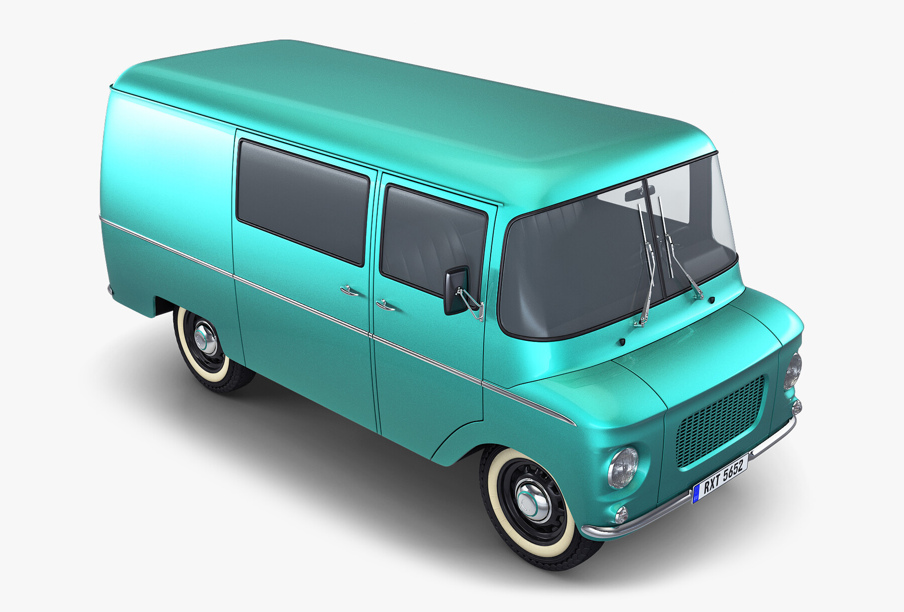 ArtStation - Generic Retro Cargo Van v 1 | Resources