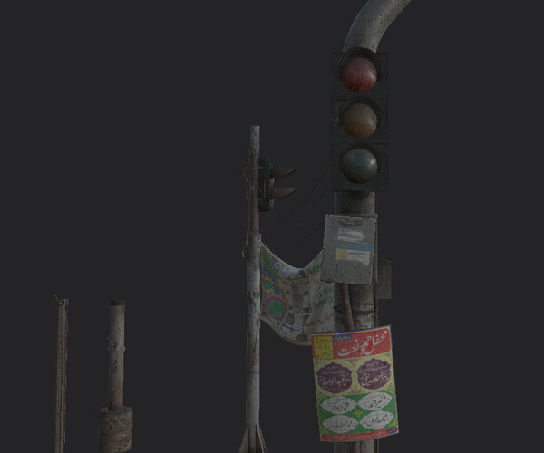 ArtStation - Traffic Signal | Resources