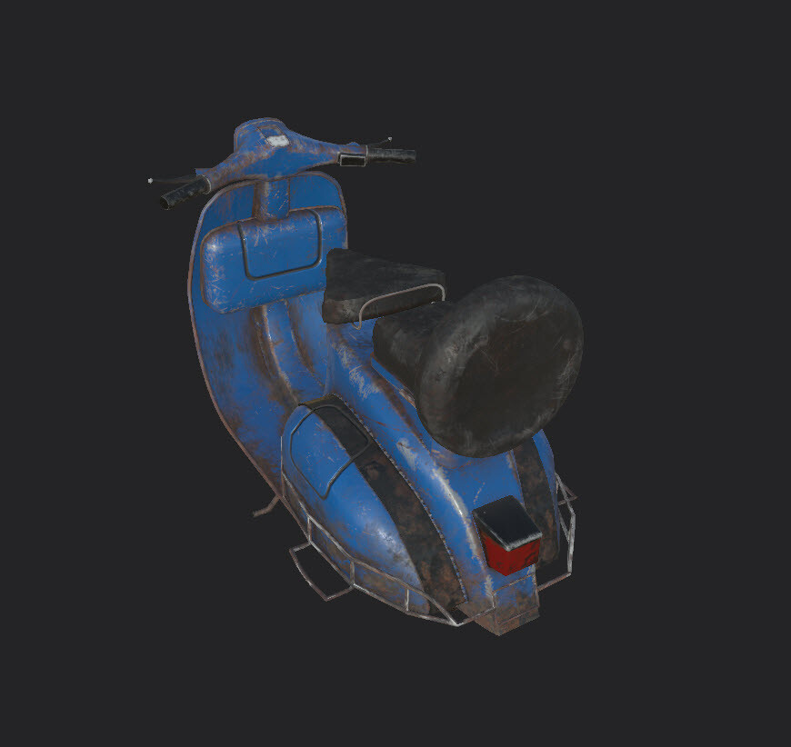 ArtStation - Bikes and Vespa | Resources