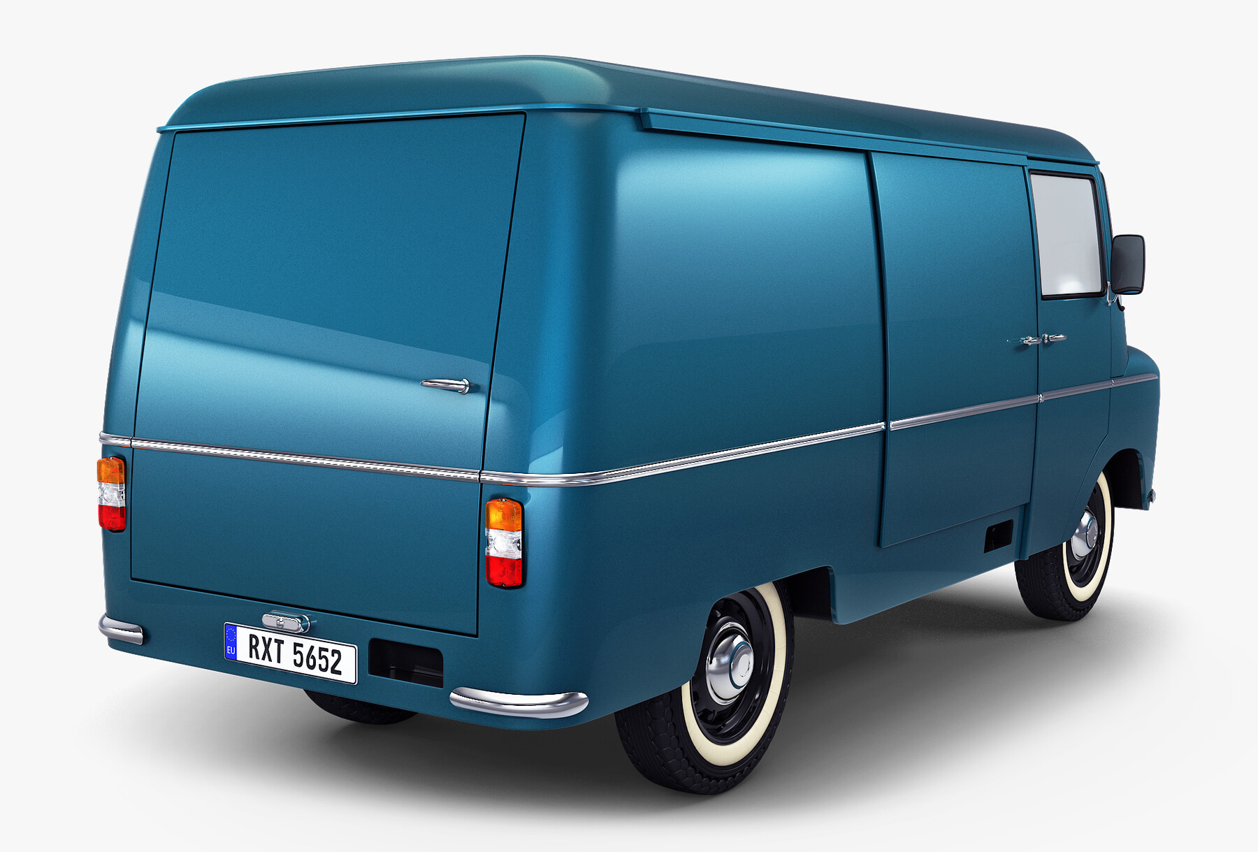 ArtStation - Generic Retro Cargo Van v 2 | Resources