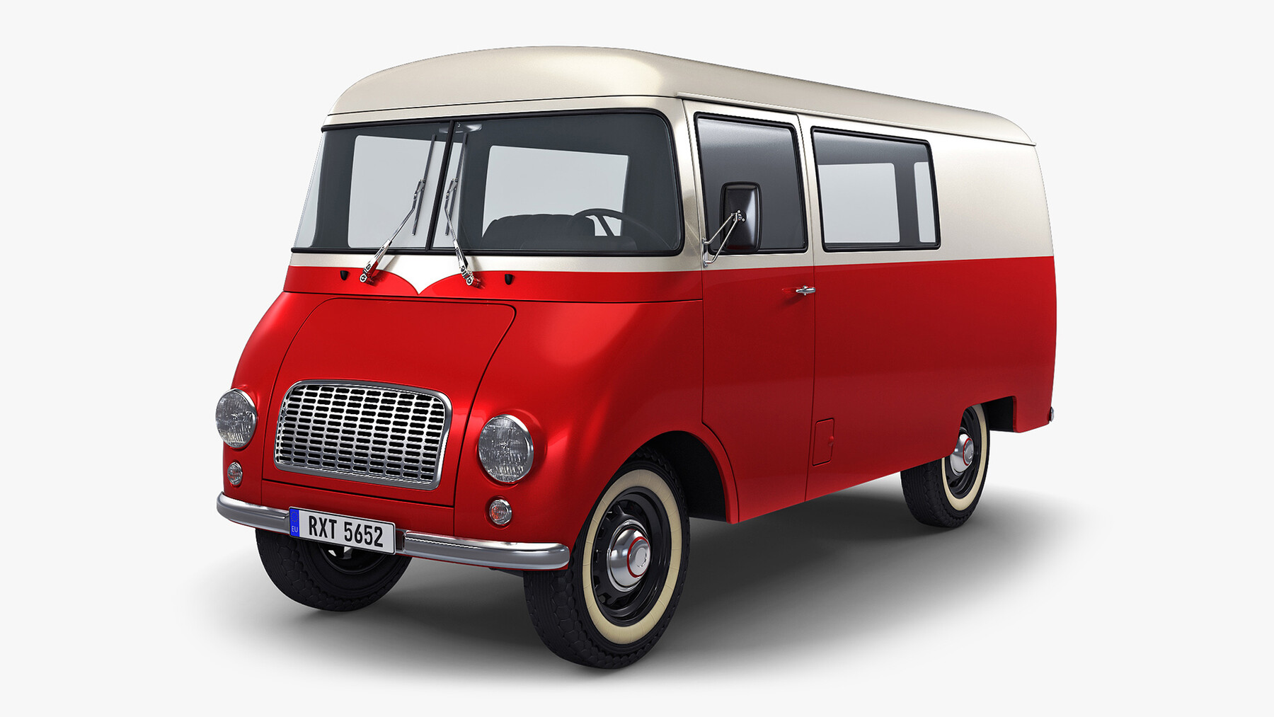 ArtStation - Generic Retro Cargo Van v 3 | Resources