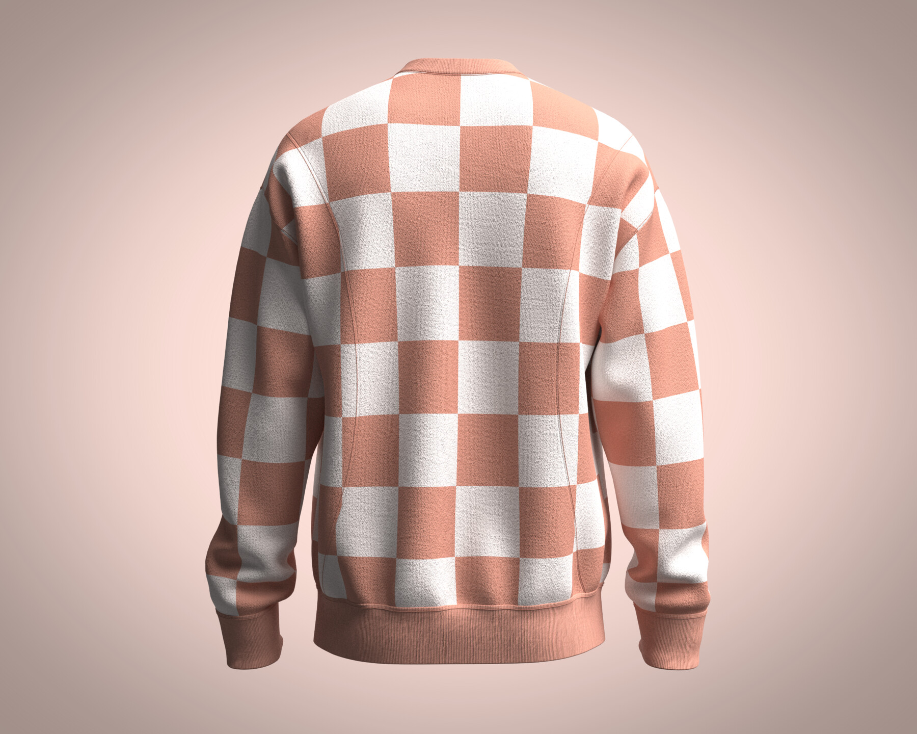 ArtStation - Checkerboard Crew Neck Sweatshirt | Resources