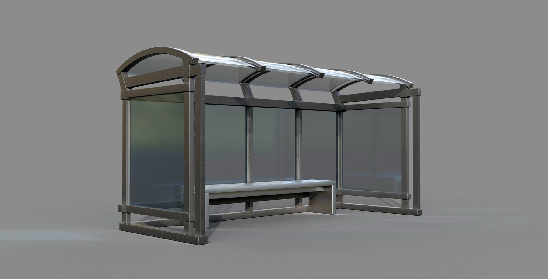 ArtStation - 12 Bus Stop Base Mesh with UVs and Textures Vol 1 | Game ...