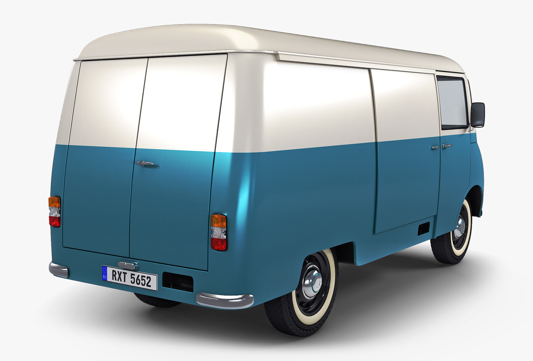 ArtStation - Generic Retro Cargo Van v 4 | Resources