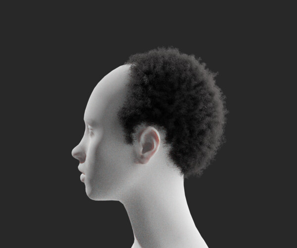 ArtStation - Receding Hairline | Game Assets