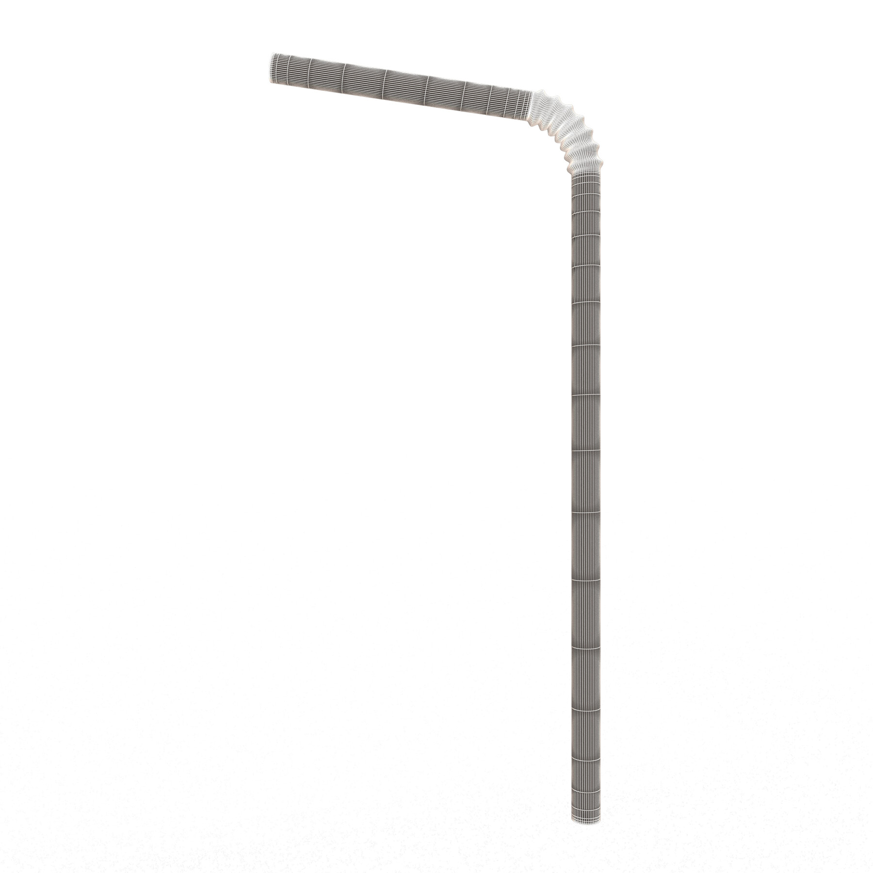 ArtStation - Flexible Plastic Straw Striped | Resources