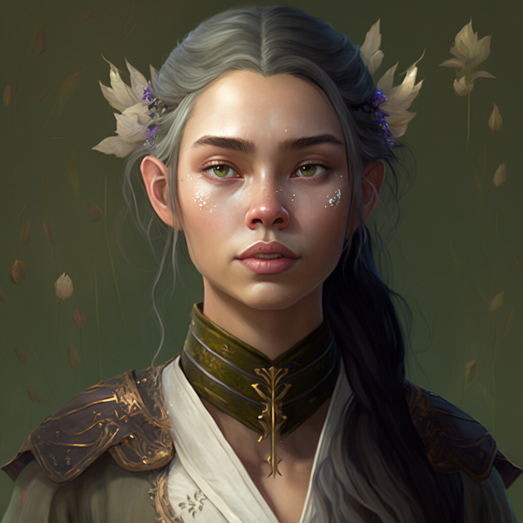 ArtStation - Elf girl portraits | Artworks