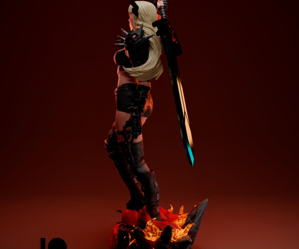 ArtStation - Magik january Statue 3D print model | Resources