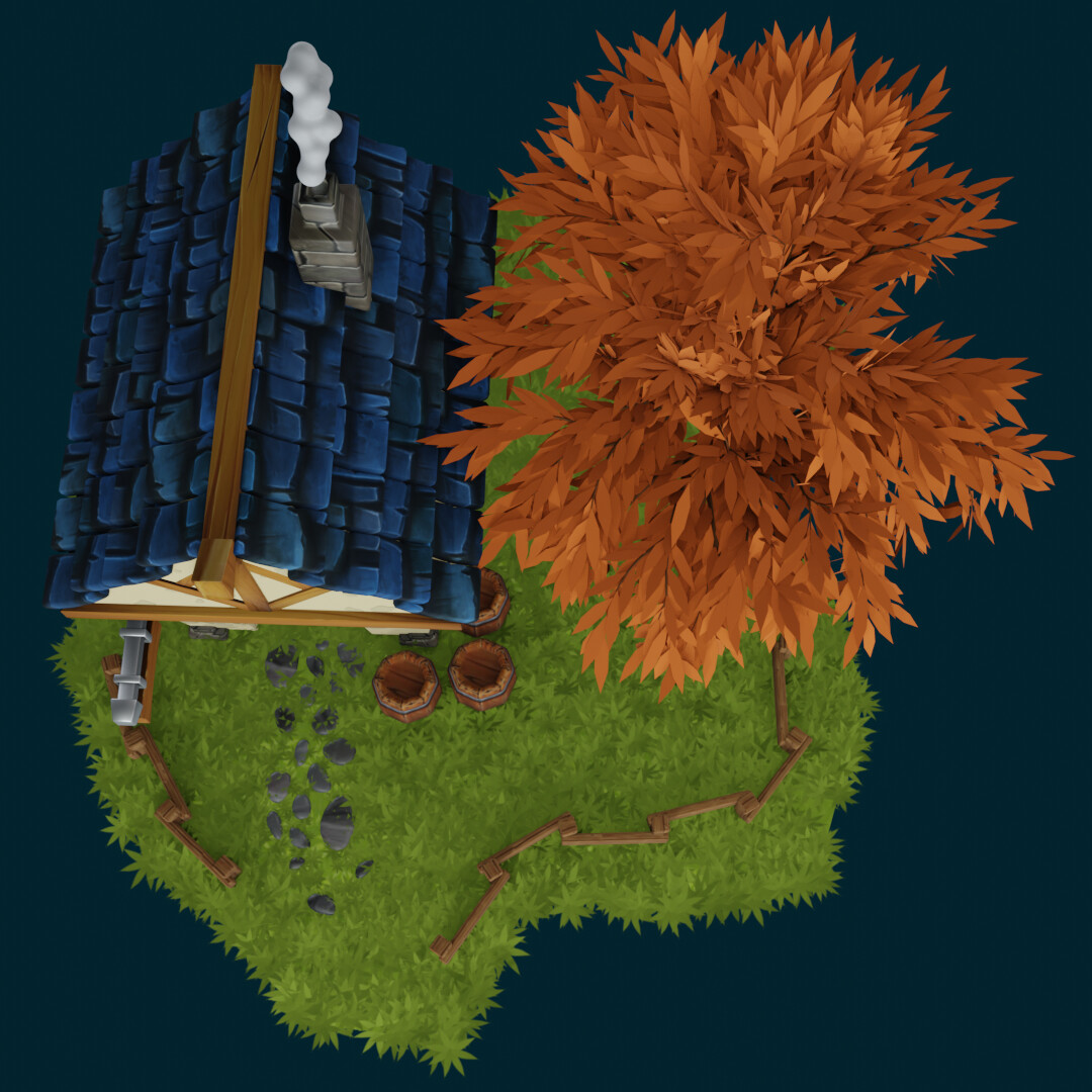 ArtStation - Cozy house | Game Assets