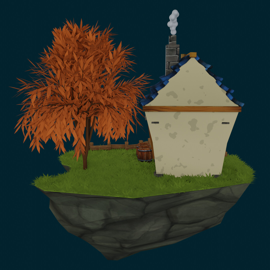 ArtStation - Cozy house | Game Assets