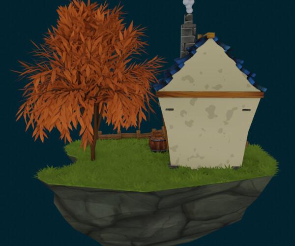 ArtStation - Cozy house | Game Assets