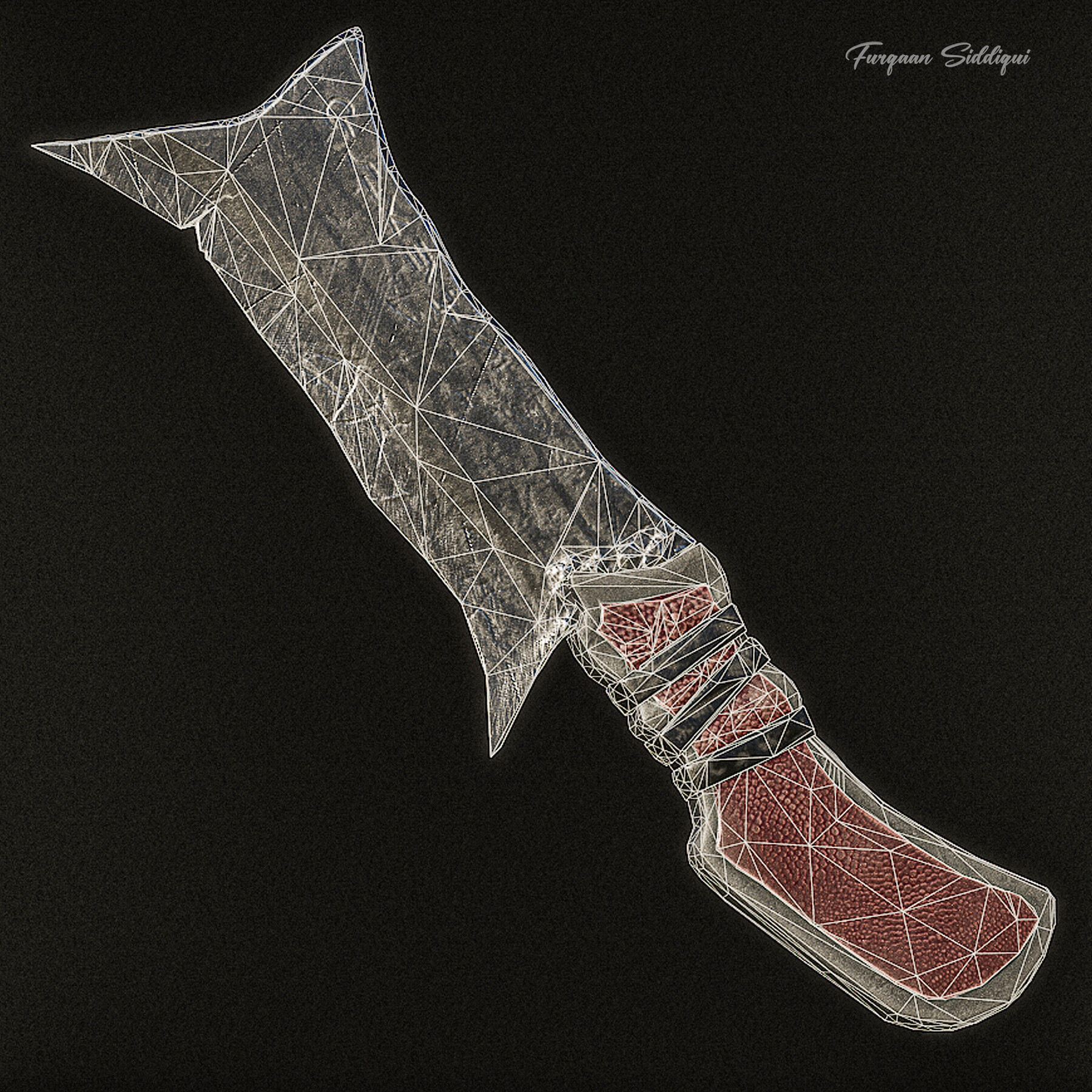 ArtStation - Detailed Dagger PBR | Game Assets