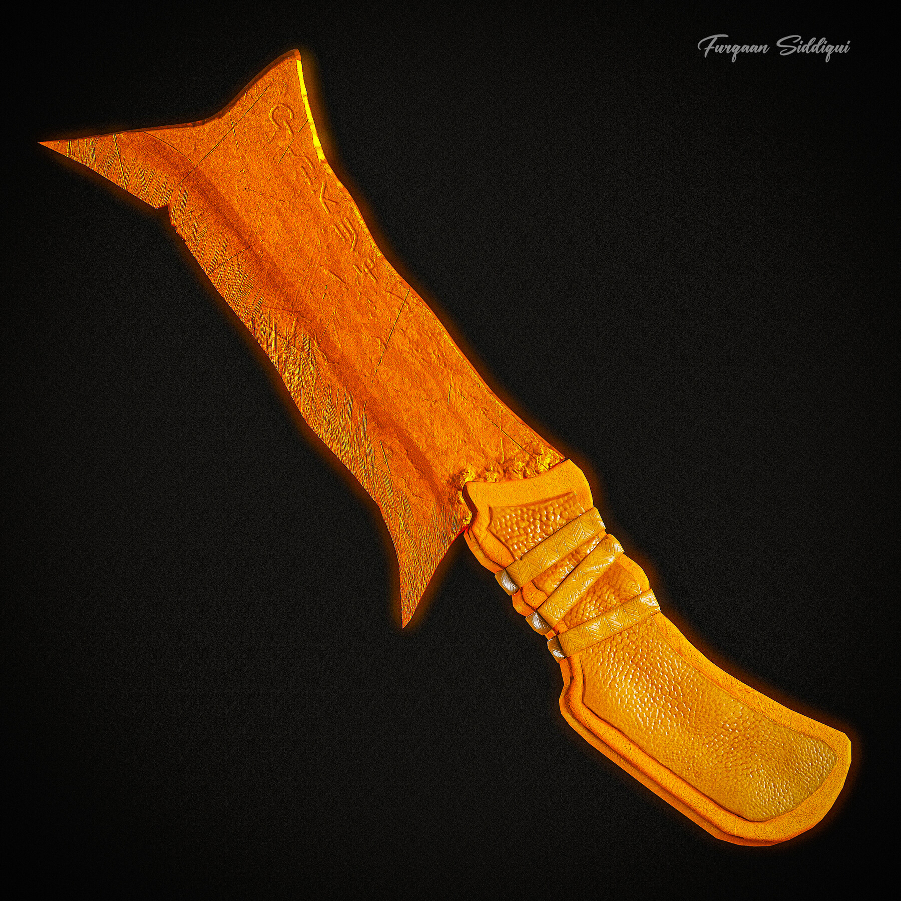 ArtStation - Detailed Dagger PBR | Game Assets
