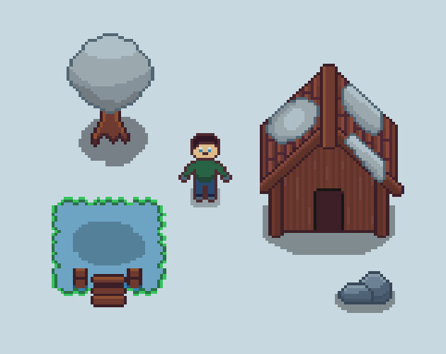 ArtStation - Nature Snow Tiles | Game Assets