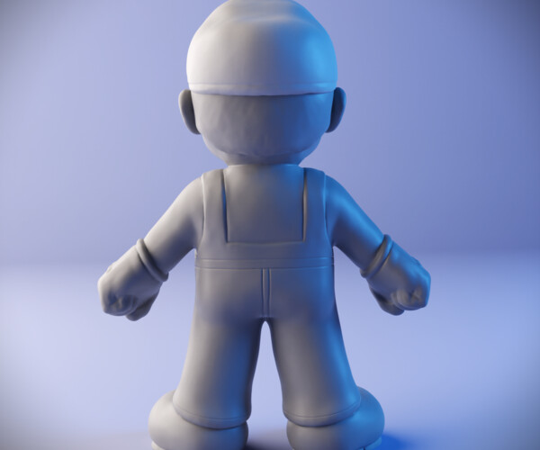 ArtStation - Mario 3d print | Resources