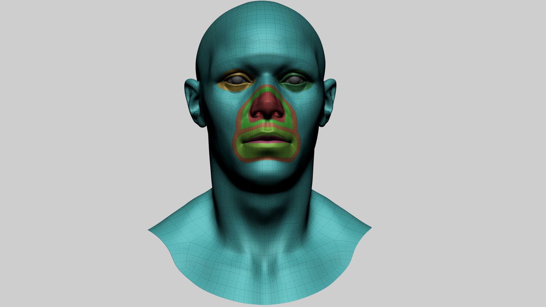 ArtStation - Base Male Head H | Resources
