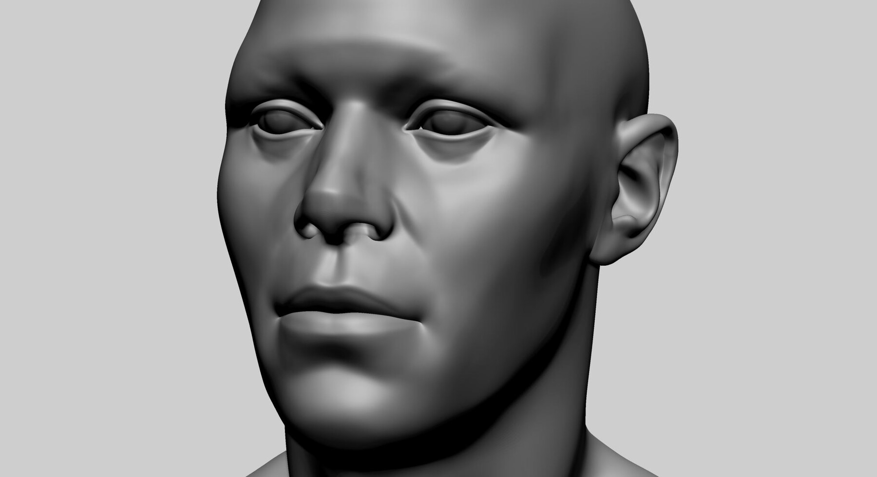 ArtStation - Base Male Head H | Resources