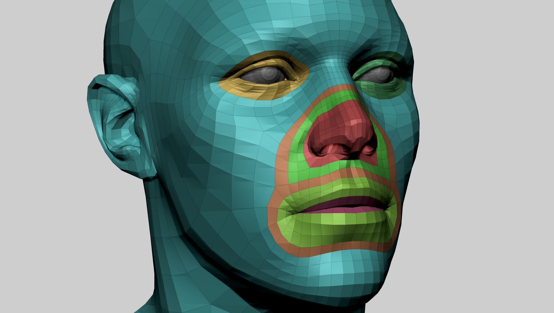 ArtStation - Base Male Head H | Resources