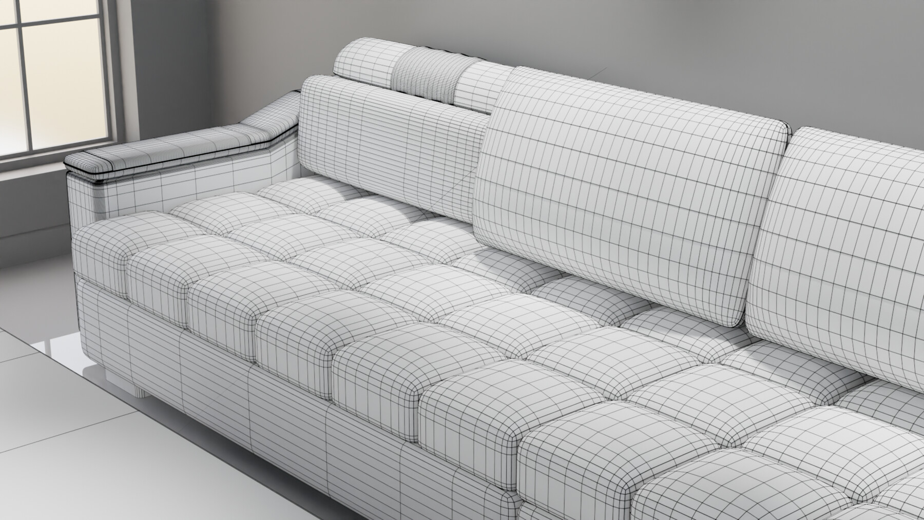 ArtStation - Sofa Set 08 | Game Assets