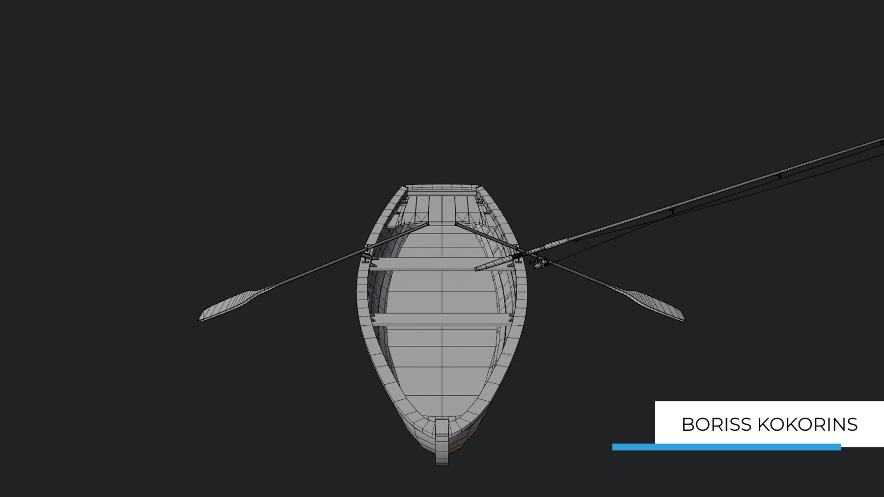 ArtStation - Fishermans Boat Low-poly 3D model | Game Assets