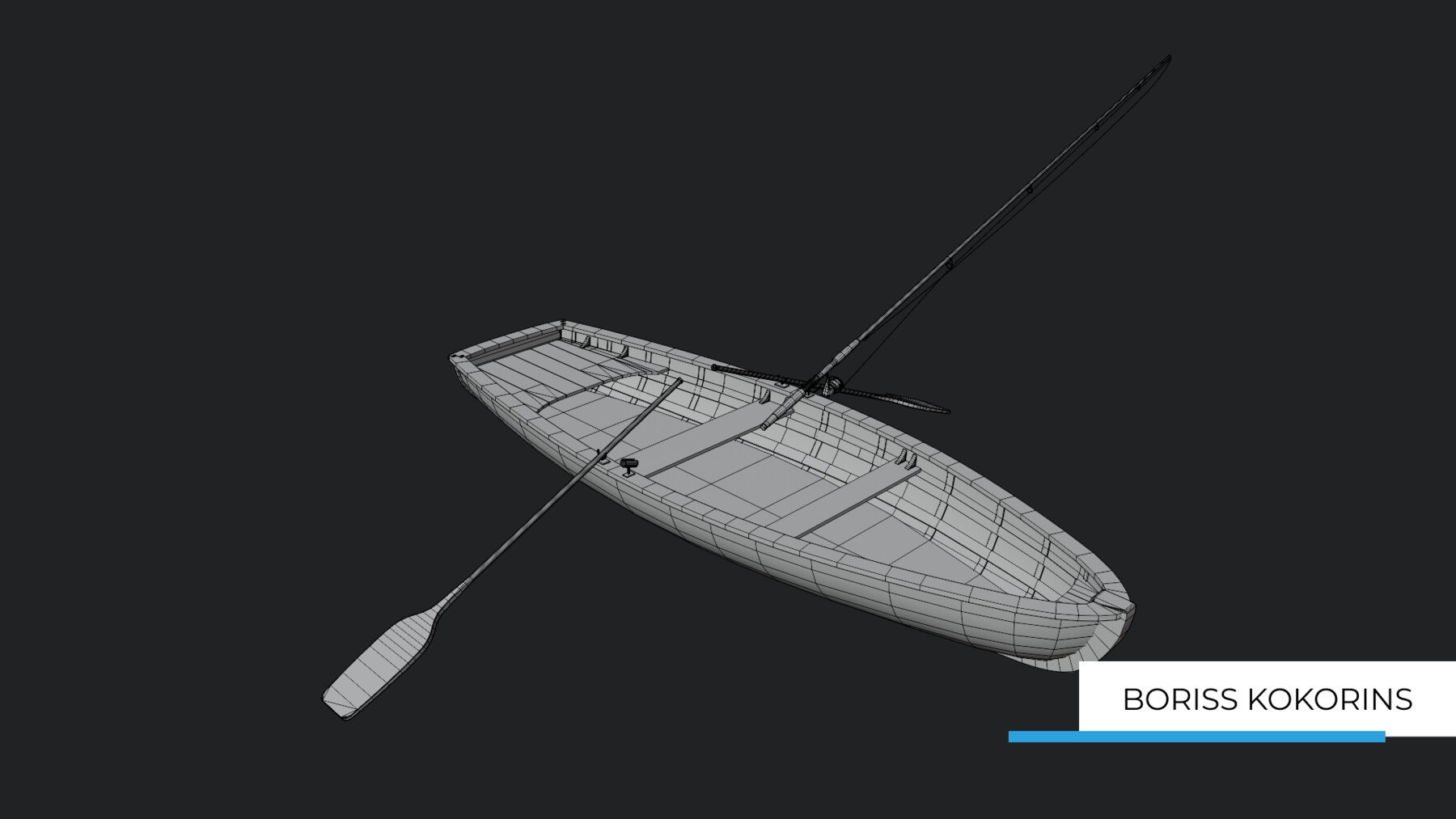 ArtStation - Fishermans Boat Low-poly 3D model | Game Assets