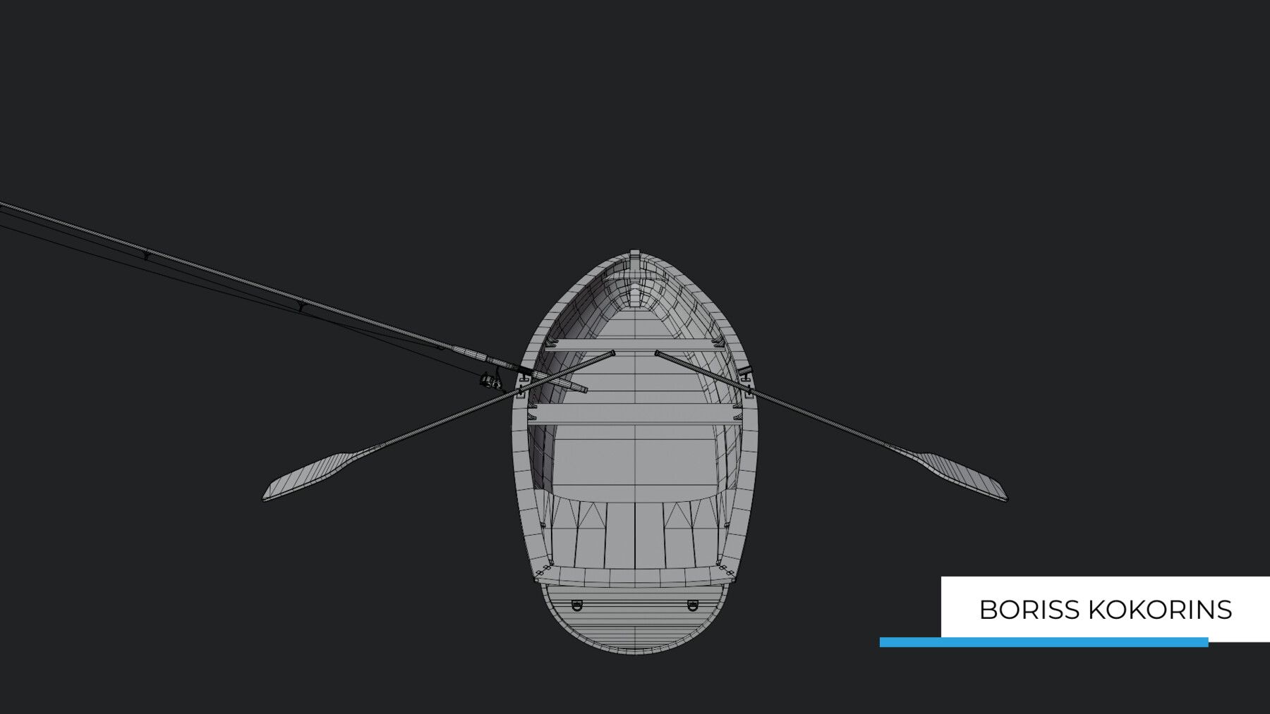 ArtStation - Fishermans Boat Low-poly 3D model | Game Assets