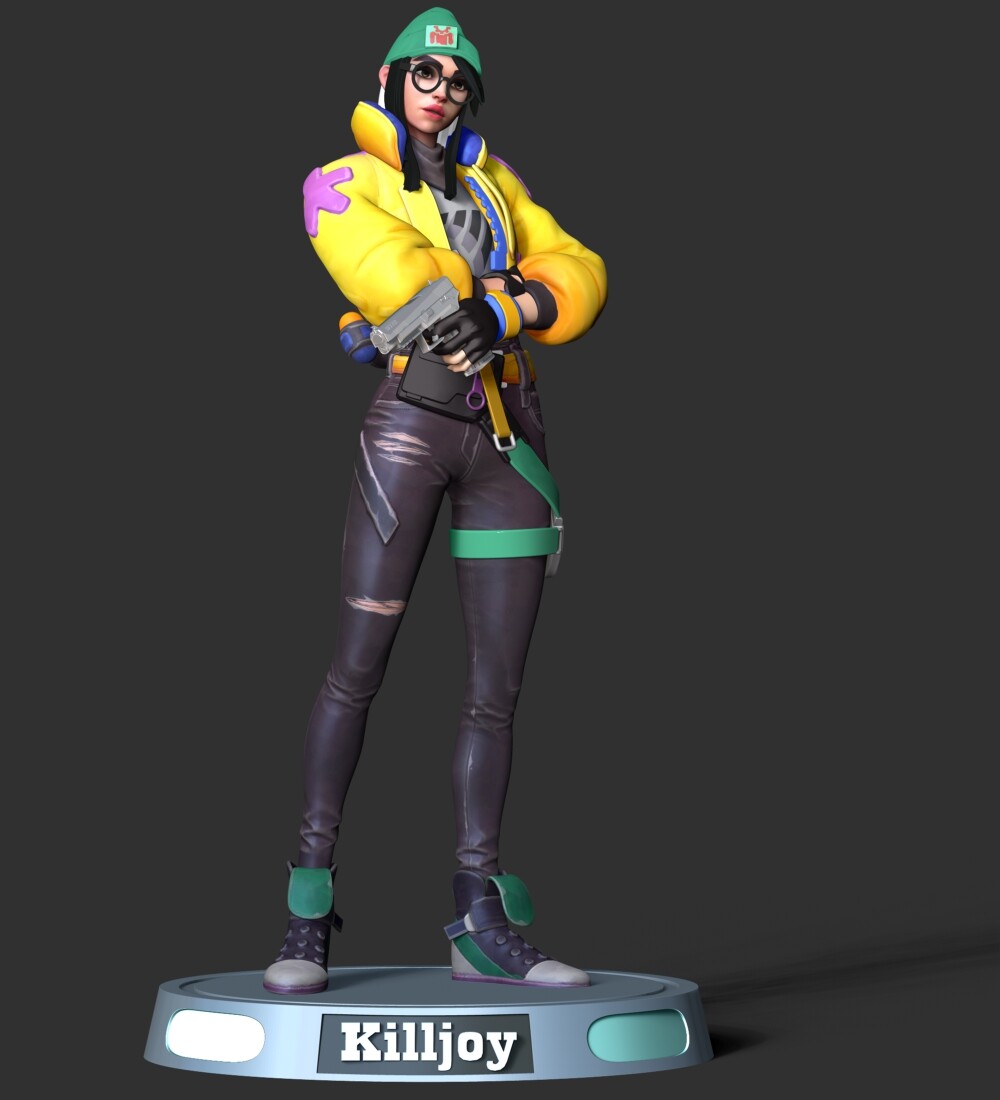 ArtStation - Killjoy - Valorant | Resources