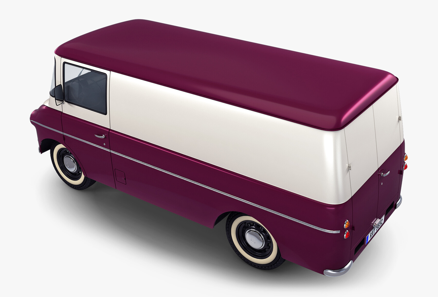 ArtStation - Generic Retro Cargo Van M 2 | Resources