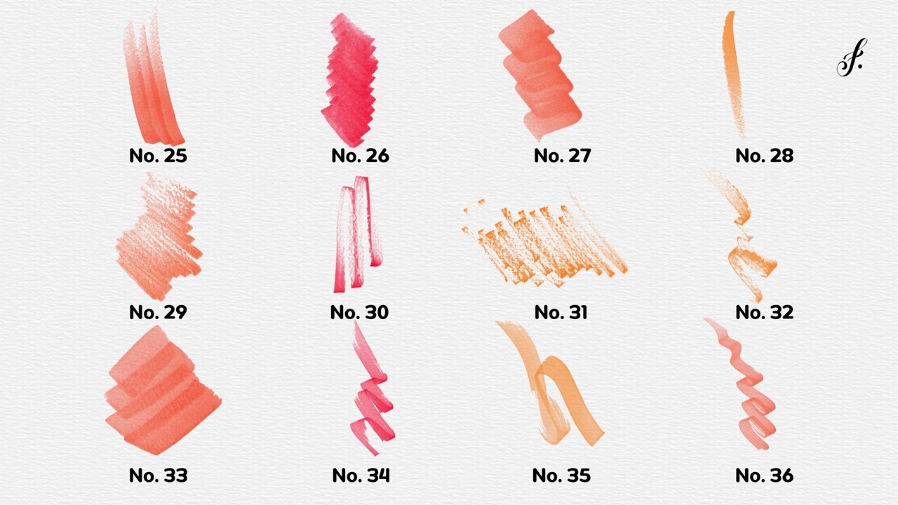 ArtStation - Procreate Copic Marker | 106 Better Marker Brushes | Brushes