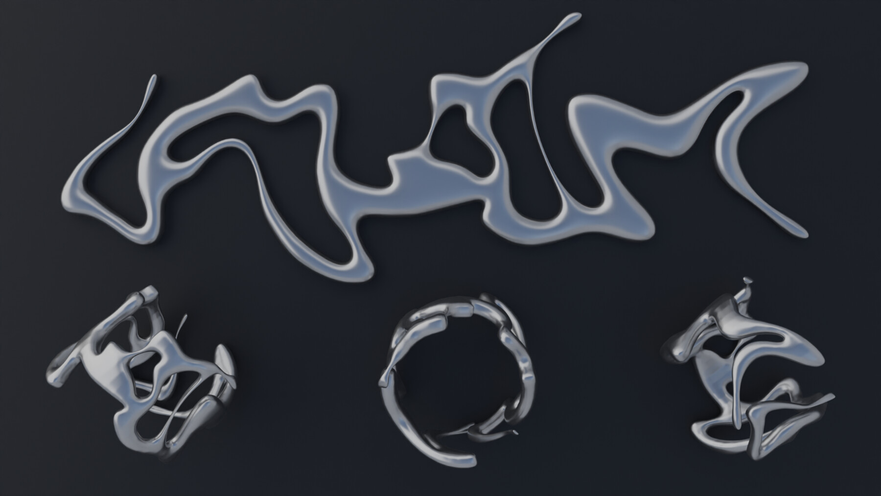 ArtStation - Liquid ring design | Resources
