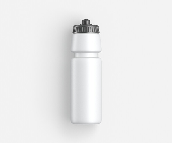 ArtStation - Plastic Sport Bottle - water botle with cap | Resources