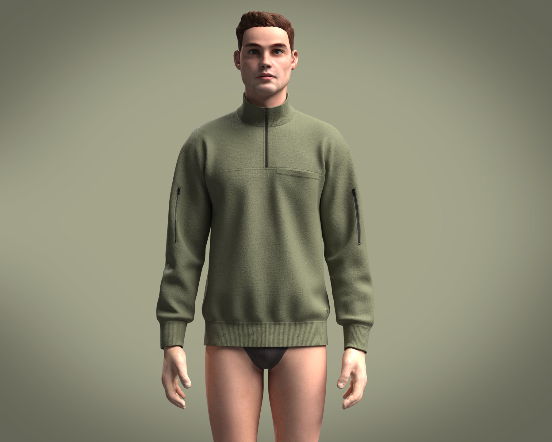 ArtStation - Zip-Sweatshirt | Resources