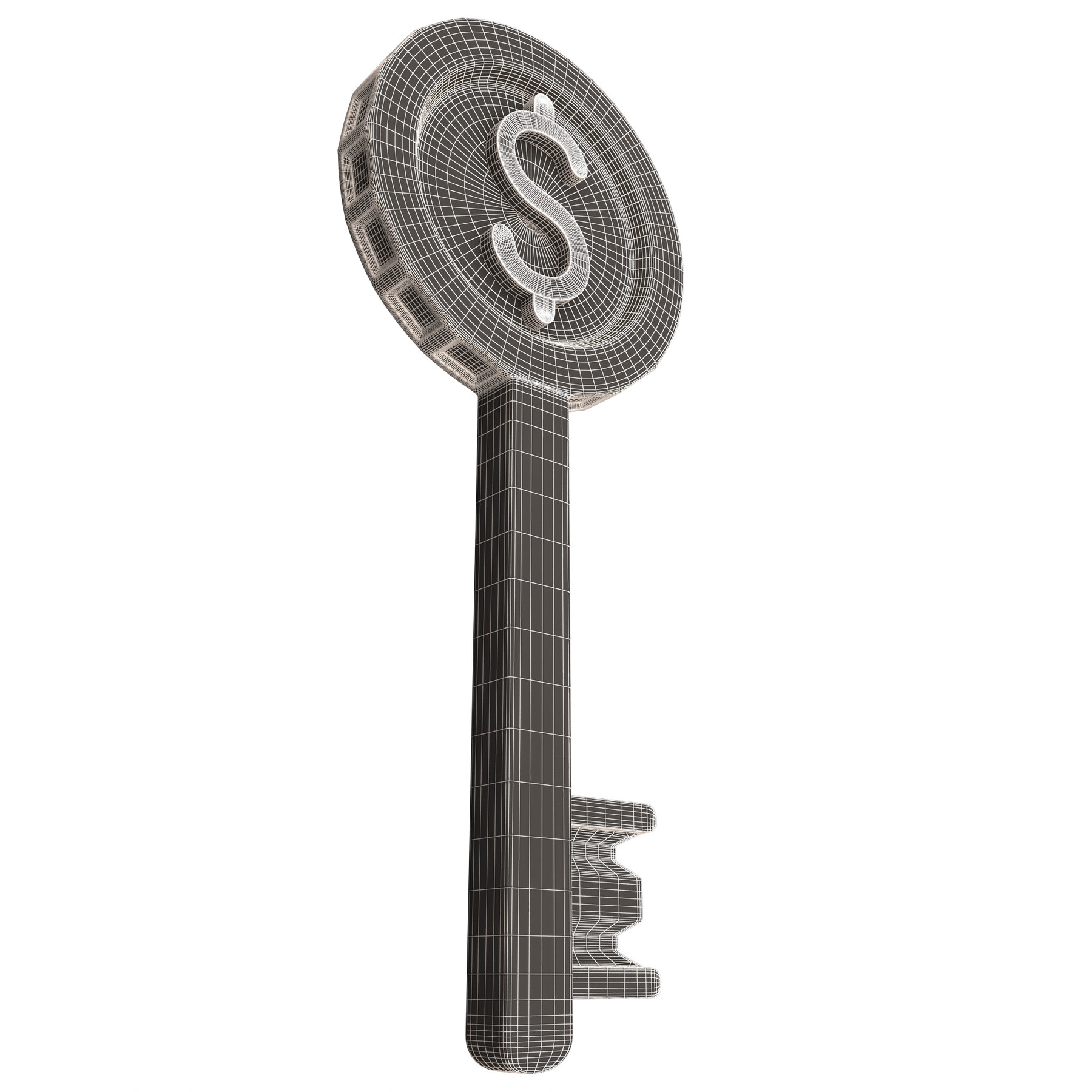 ArtStation - Key with Dollar Coin Cartoon | Resources