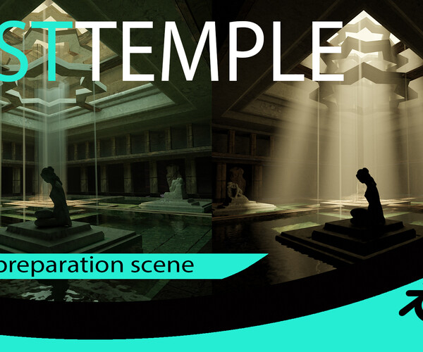 ArtStation - lost temple | Game Assets