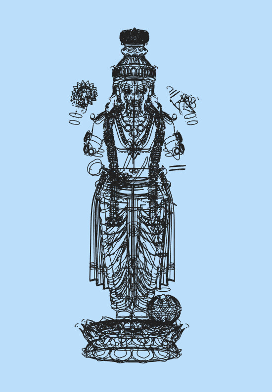 ArtStation - laxmi narayan 3d file | narayan 3d file | vishnu narayan ...