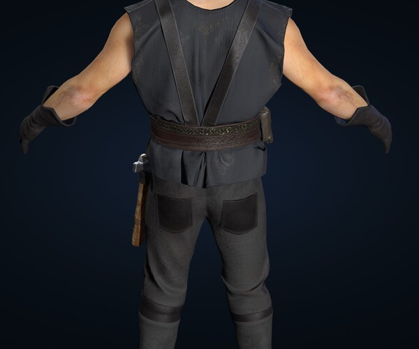 ArtStation - Elf Blacksmith | Game Assets