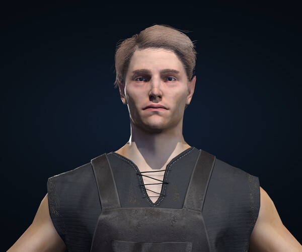 ArtStation - Elf Blacksmith | Game Assets