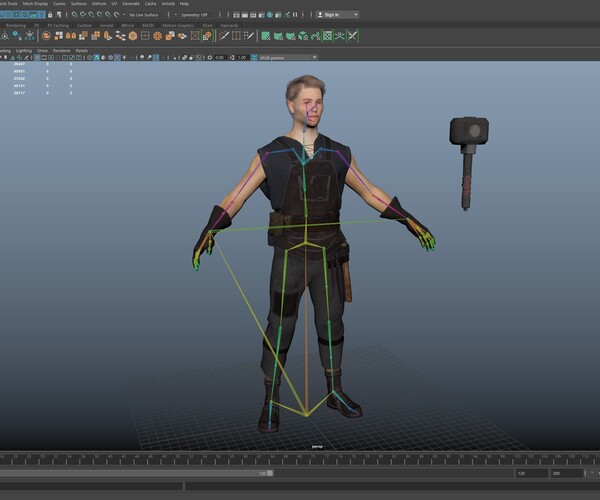 ArtStation - Elf Blacksmith | Game Assets