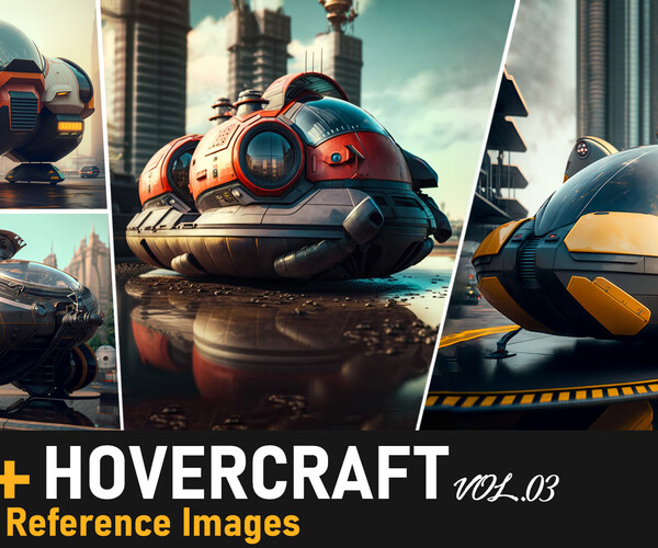 ArtStation - Hovercraft Machine VOL.03|4K Reference Images | Artworks