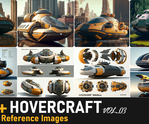ArtStation - Hovercraft Machine VOL.03|4K Reference Images | Artworks