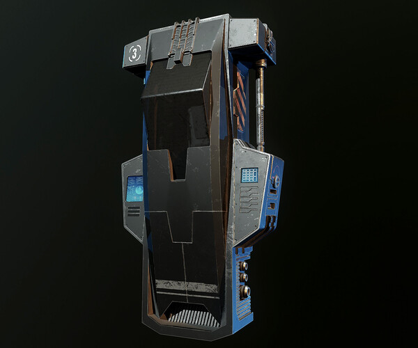 ArtStation - Hypersleep Chamber | Resources