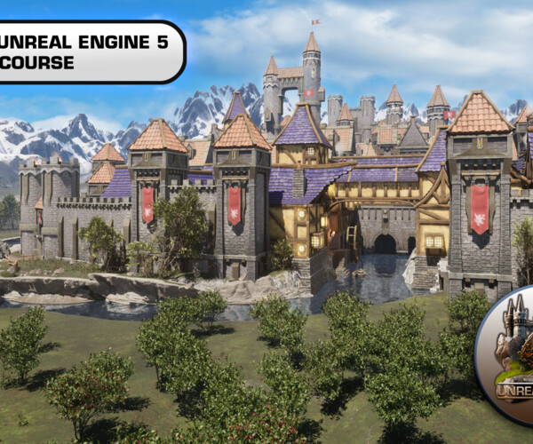 ArtStation - Build Stunning Medieval Worlds with UE5's Modular Kitbash | Tutorials